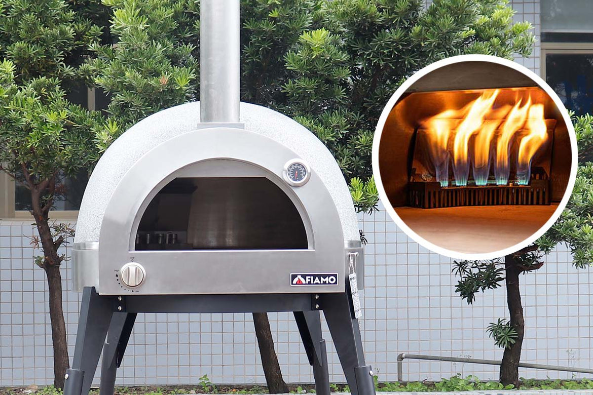Fiamo Mobile Version 800mm Diameters Gas Clay Pizza Oven – FIAMO