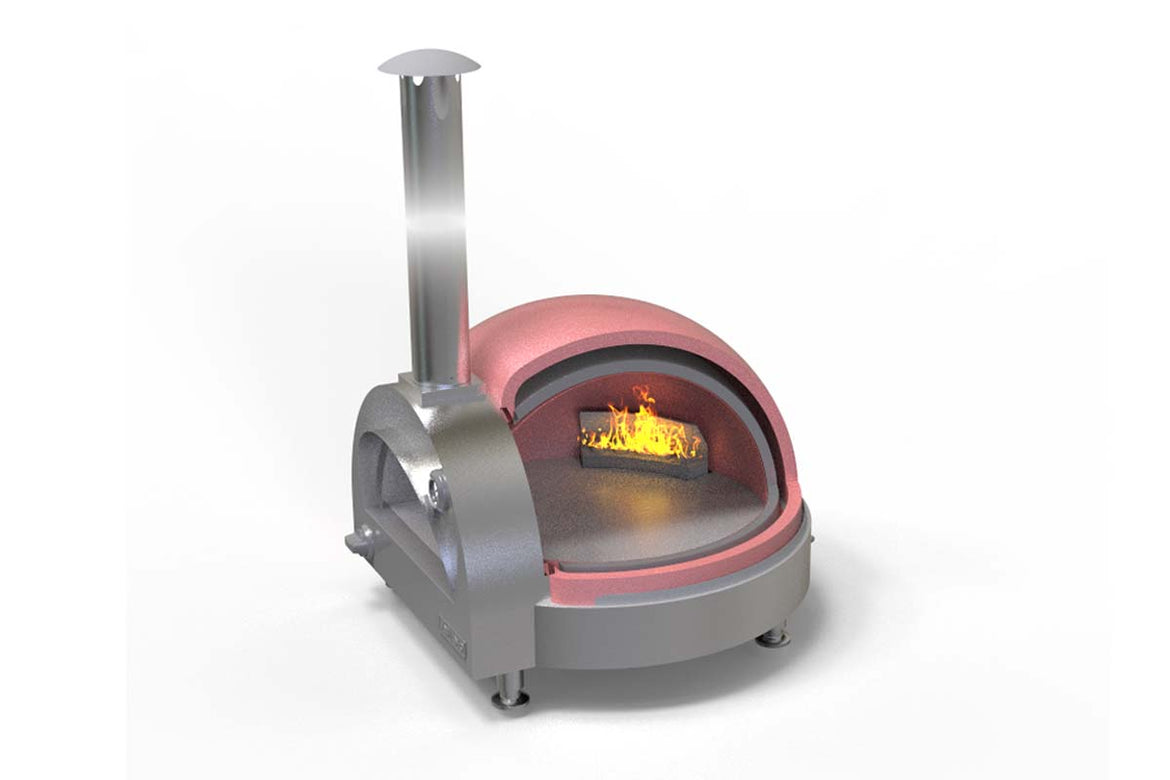 Fiamo Tabletop Version 800mm Diameters Gas Clay Pizza Oven – FIAMO