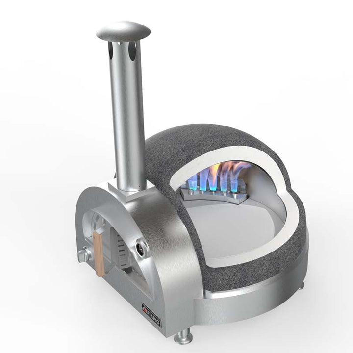 Fiamo Mobile Version 800mm Diameters Gas Clay Pizza Oven – FIAMO